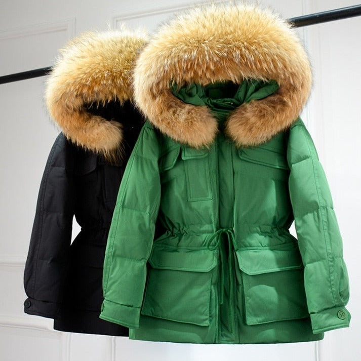 Vanessa Fur Parka – Pomkin